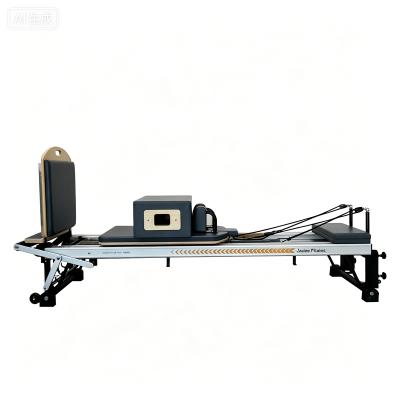 China Aluminum Alloy Pilates Reformer 2560x630x440mm for Commercial Home Studio Gym for sale
