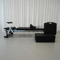China Jaalee Aluminum Pilates Reformer 2560x630x440mm Portable Custom Logo Studio Equipment for sale