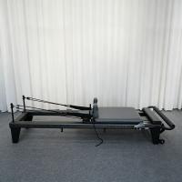 China Eco Friendly Custom Logo Portable Aluminum Pilates Reformer 2480x580x380mm for sale