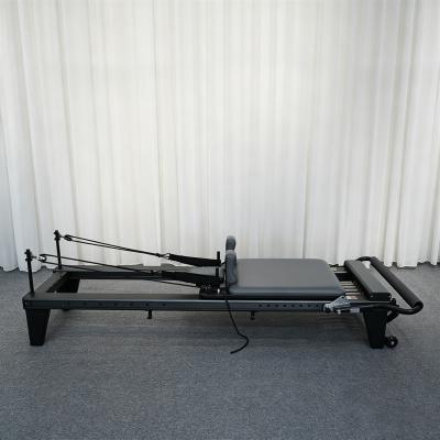 China Eco Friendly Custom Logo Portable Aluminum Pilates Reformer 2480x580x380mm for sale