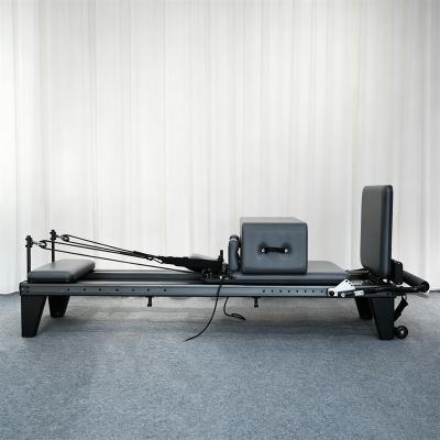 China Jaalee Custom Commercial Aluminum Pilates Reformer 2480x580x380mm Eco Friendly Fitness Equipment for sale