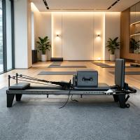 China Commercial Aluminum Pilates Reformer with Infinite Footbar 2480x580x380mm for sale