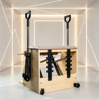 China Jaalee Maple Wunda Chair Reformer Pilates Eco Friendly 750x600x1100mm 3 Year Warranty for sale