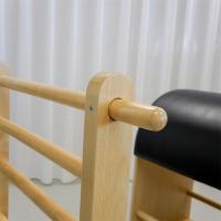 China Maple Wood Pilates Ladder Barrel 1200x610x980mm Durable Gym Equipment for Studios for sale