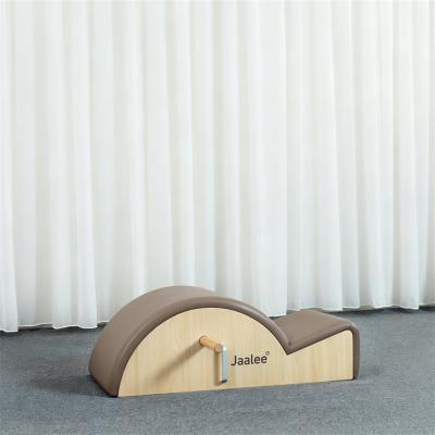 China Eco Friendly Maple Wood Pilates Spine Corrector 930x450x320mm for Yoga Fitness Customizable Color Logo for sale