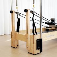 China 3 in 1 Wooden Cadillac Reformer Pilates Machine 2250mm for Fitness Yoga Stretching for sale
