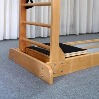 China Two-Way Sliding Ladder Pilates Equipment Durable Beech Wood Stand 1830x980x2130mm for Studio Use for sale