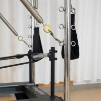 China Cold Rolled Steel Half Tower Reformer 2200x740x2030mm Aluminum Pilates Reformer for sale