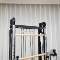 China Solid Wood Pilates Reformer with Spiral Half Trapeze Tower 304 Stainless Steel Hardware Custom Frame Color for sale