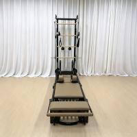 China Maple Wood Pilates Reformer with Spiral Half Trapeze Tower 3 Year Warranty Custom OEM for sale