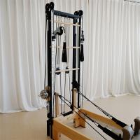 China Maple Wood Pilates Reformer with Spiral Half Trapeze Tower 3 Year Warranty Custom OEM for sale