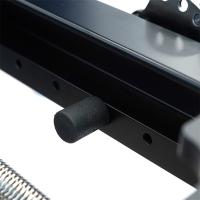 China OEM Black Aluminium Alloy Pilates Reformer Full Track Design With Auxiliary Cushion Accessories for sale