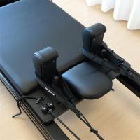 China Wholesale Matte Black Aluminum Full Track Pilates Reformer Core Bed Custom Logo Gym Training Gear for sale