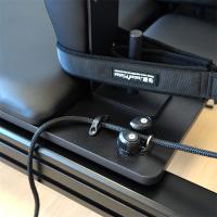 China Commercial Black Aluminium Pilates Reformer Full Sliding Track Core Training Bed With Box & Footrest for sale