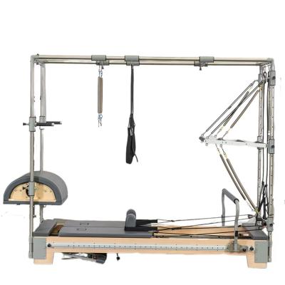 China Pilates Cadillac Reformer Bed 8-in-1 Multifunctional Yoga & Shaping Equipment, Adjustable Core Training Machine For Studio for sale