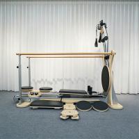 China 2nd Generation Essential Pilates Reformers Equipment Jump Stretch Board and Bodypulley Tower Machine for sale