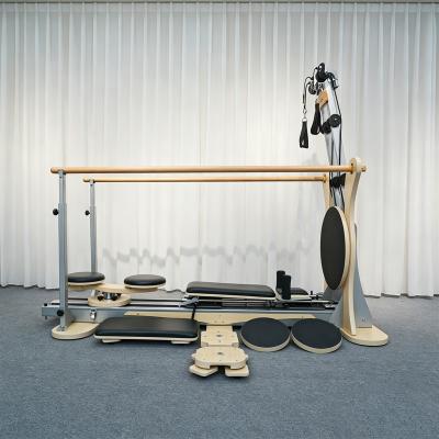 China 2nd Generation Essential Pilates Reformers Equipment Jump Stretch Board and Bodypulley Tower Machine for sale