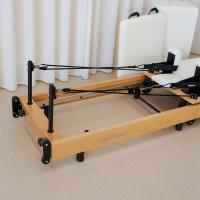 China Commercial Foldable Wooden Pilates Reformer Equipment Multi Function Pilates Core Bed with Box Jump Board Bulk Order for sale