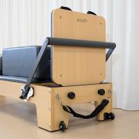 China OEM ODM Multi-Layer Wood Pilates Core Reformer Machine, Custom Leather Cushion Color, Home & Studio Pilates Training Bed for sale