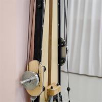China Solid Wood Maple for Studio and Home Use Pilates Gyro Pulley Tower with Weights for sale