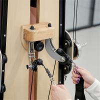 China Latest Pilates Wood Adjustable Pulley Tower for Pilates Studio for sale