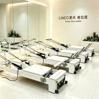 China Durable Wood Reformer Pilates Equipment Crafted From Beech Wood Perfect For Commercial Use Gym And Professional Pilates Studios for sale