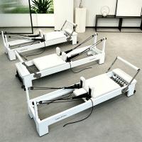 China Professional Yoga Beech Wood Pilates Core Reformer Bed Wooden Pilates Reformer Equipment Sliding Bed for Body Workout for sale