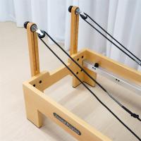 China Integrated Footbar, Complete Pilates Accessories, Adjustable Resistance Springs for Studio Beech Wood Pilates Reformer Machine Beech Wood Pilates Reformer with Integrated Footbar Full Accessories for sale