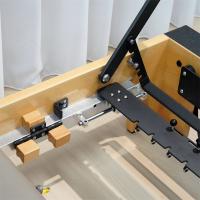 China Wooden Pilates Reformer Machine Beech Wood Integrated Footbar Full Accessories Custom Color Custom Logo Factory Supply for sale