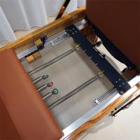 China Luxury Wenge Wood Pilates Reformer Full Set With Complete Accessories For Commercial Use And Studio for sale