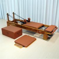 China Commercial Wenge Wood Pilates Reformer Pilates Box Full Set Pilates Reformer with Tower System Factory Direct From China for sale