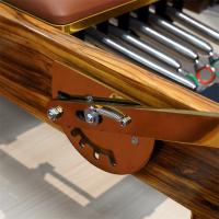 China Luxury Wenge Wood Pilates Reformer Full Set With Complete Accessories For Commercial Use And Studio for sale