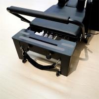 China Lightweight Pilates Reformer featuring aluminum alloy construction providing performance and ease of transport for studios for sale