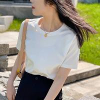 China Crew Neck Super T-Shirt Eco Friendly Sustainable Clothing Smooth for sale