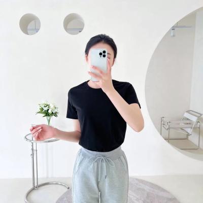 China Long Staple Crew Neck Super T Shirt Eco Friendly Clothing 92% Cotton for sale