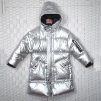 China Water Repellent Sustainable Padded Down Jacket , Silver Reflective Thermolite Jacket for sale