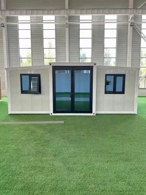 China 40ft Expandable Container Home with Customizable Interior Design T65mm EPS Color Steel Plate and 32A Leakage Protector Circuit Breaker System for sale