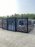 China 40ft Expandable Container Home with Level 8 Seismic Performance, Ready-to-Use Plumbing, and 72m² Floor Area for sale
