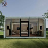 China Folding Apple Cabin Prefabricated Pod Homes Living Space for sale