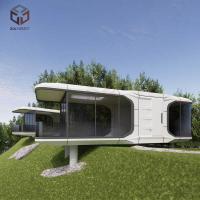 China Portable Space Capsule House 3460mm Wide 8 Tons Steel Frame for sale