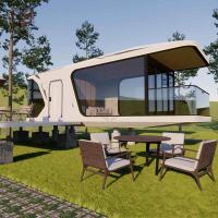 China Portable Space Capsule House 8 Tons with Aluminum Window for sale