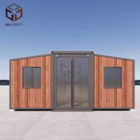 China Foldable Modular Collapsible Container Homes Fireproof Mobile Living Space for sale