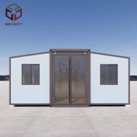 China Portable Fireproof Expandable Foldable 20ft Container House With Terrace for sale