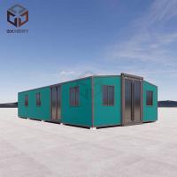 China 40ft Expandable Container Home with 18mm Floor Thickness Two Rooms and 72m² Floor Area Modular Living Space for sale