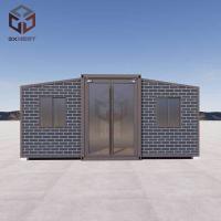 China 2200mm W Foldable Tiny House Container Mobile Home Hurricane Proof for sale