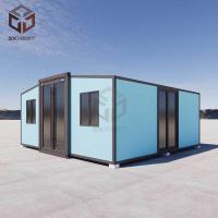 China Portable Foldable Container House Fold Out Prefab Cabin Weatherproof for sale