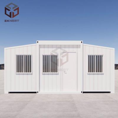 China Foldable Multifunctional Container House with Fireproof T65mm Wallplate for sale