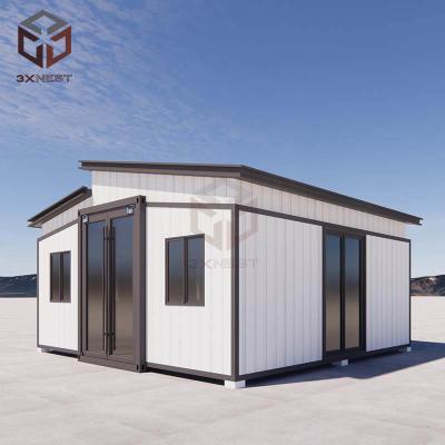 China Expandable Foldable 20ft Container Prefab House For Post Disaster Construction for sale