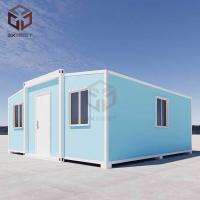 China Foldable Expandable Container House With 2200mm Fold Size And 18mm Floor Thickness for sale