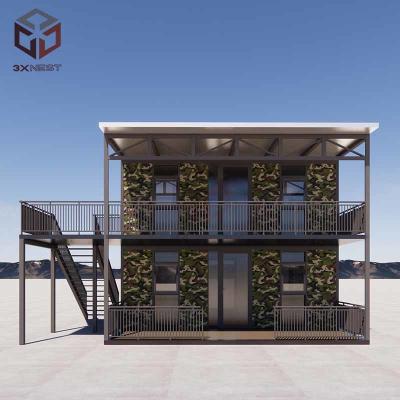 China Customizable Interior Design 40ft Expandable Container Home with Two Rooms and 20-30 Years of Durability for sale